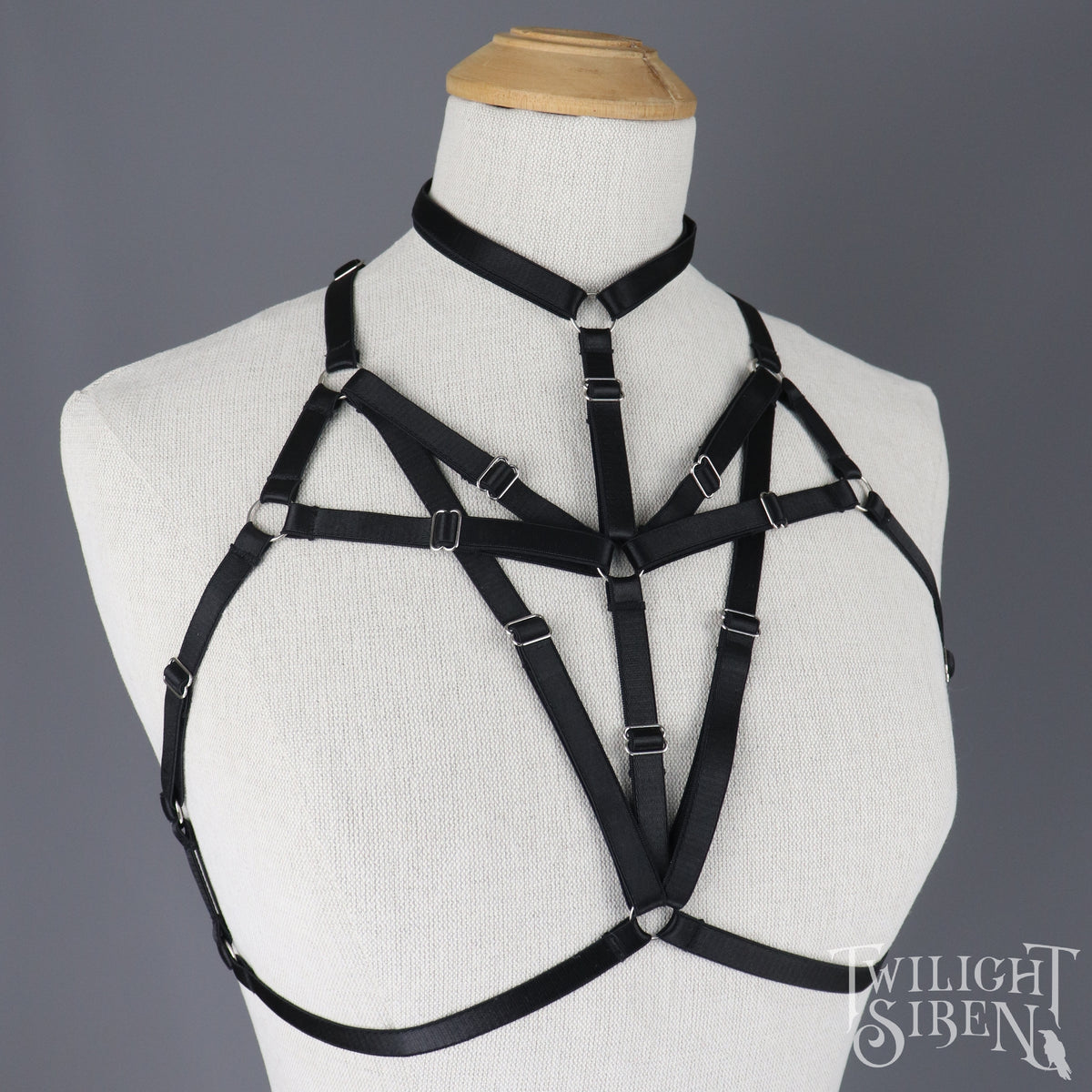 LYRA BODY HARNESS BRALET – TWILIGHT SIREN
